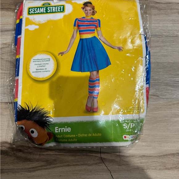 Sesame Street | Other | Sesame Street Ernie Costume Blue And Yellow ...
